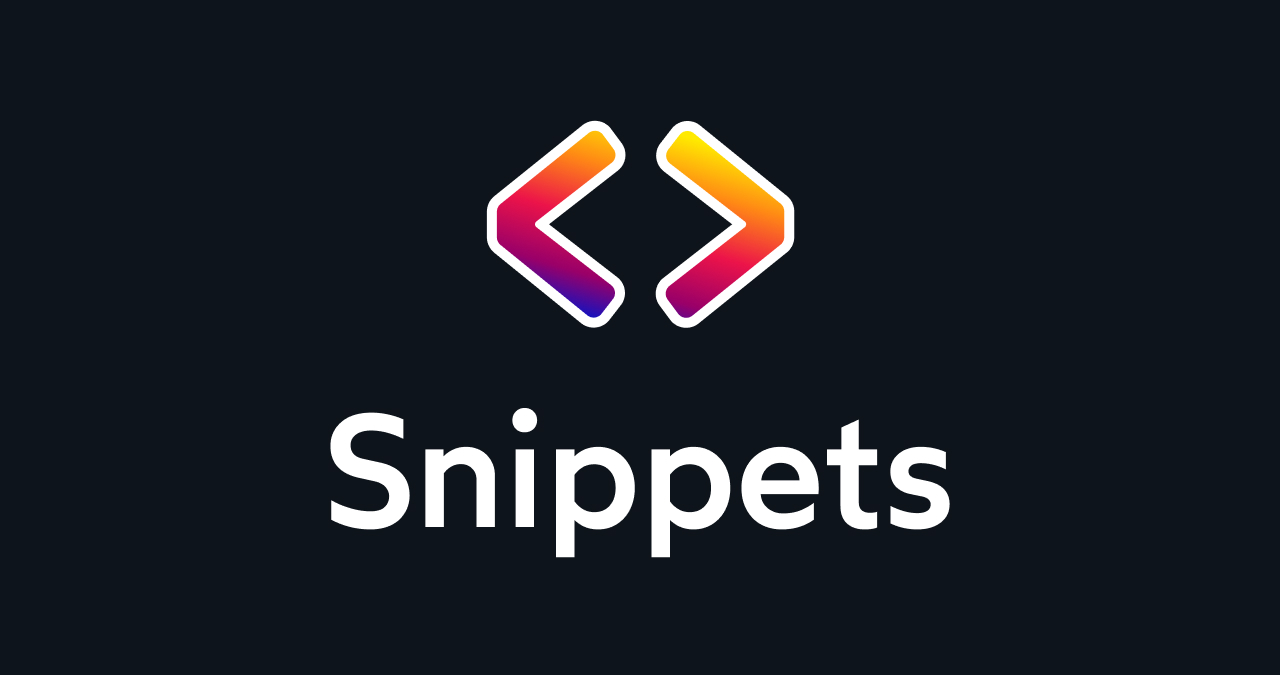 Code Snippets • Josh W. Comeau